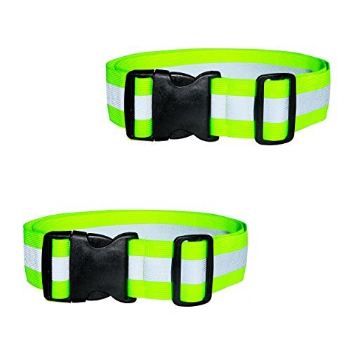2-6 Pack - Reflective Glow Belt Safety Gear, Pt Belt, for Running 2 ...