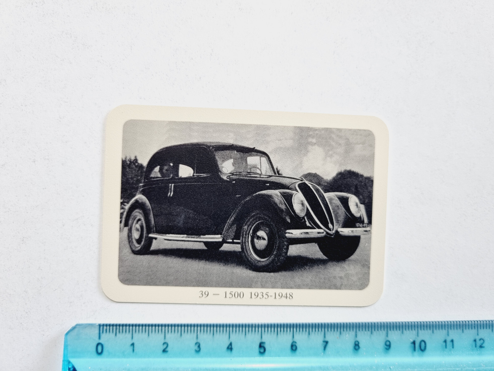 Fiat 1500 1935-1948 Auto Rare Card Vintage Original Retro Light | eBay ...