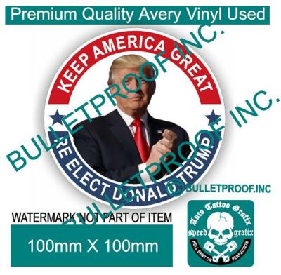KEEP AMERICA GREAT TRUMP FOR PRESIDENT Decal Sticker Retro Style ...