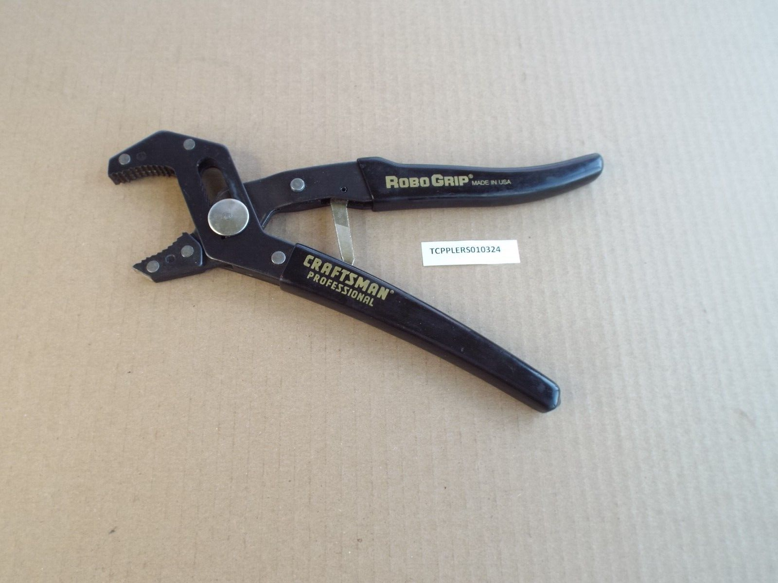 Craftsman Professional Robo Grip Pliers 45029 Made in USA 9 ROBOGRIP ...