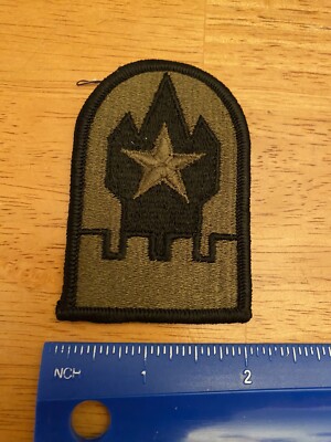US Army Engineer Command Europe Uniform Shoulder Patch Subdued INV5348 | eBay