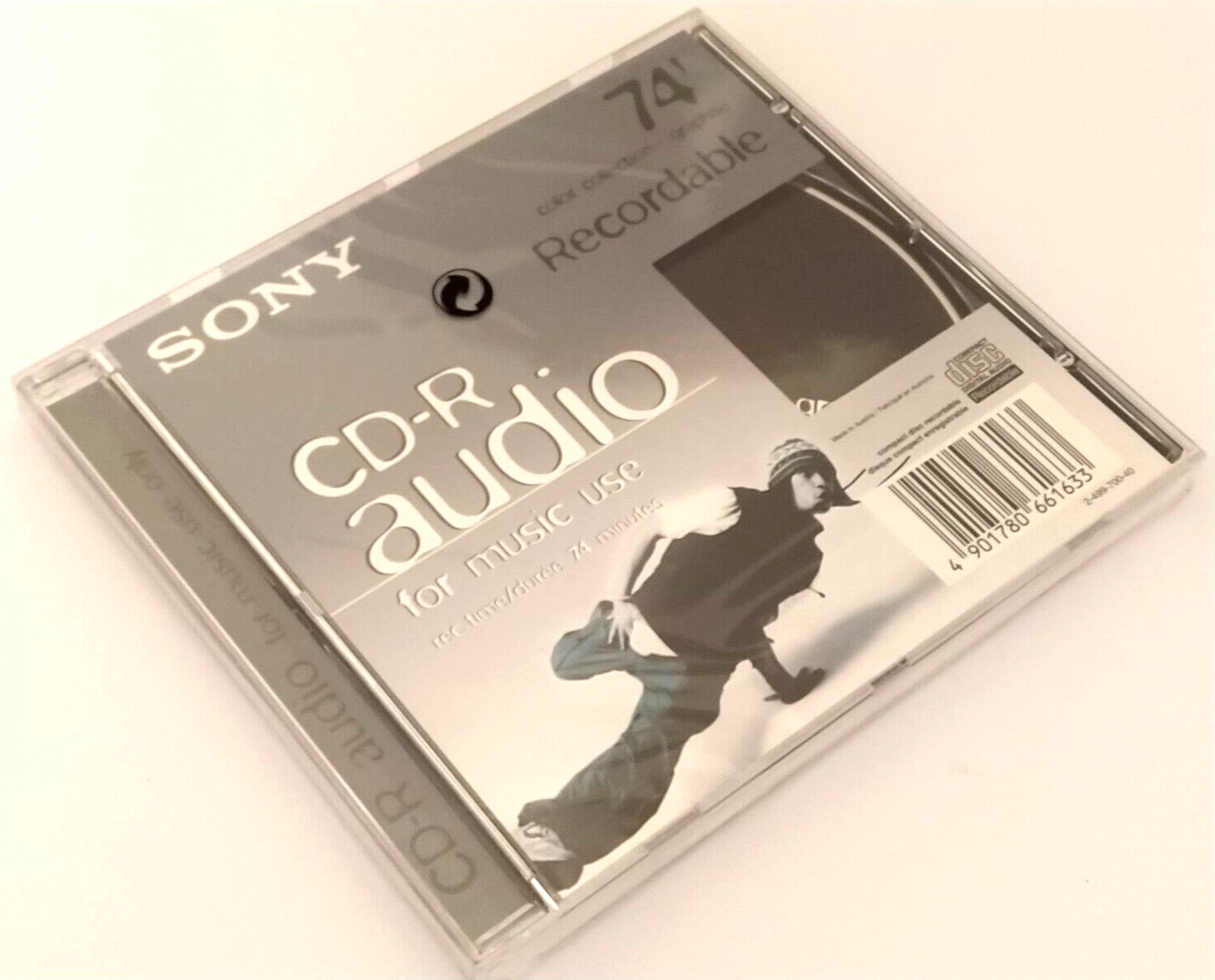 Sony CD-R74 Audio - CRM74CRB - Graphite - Music CDR Blank Recordable ...