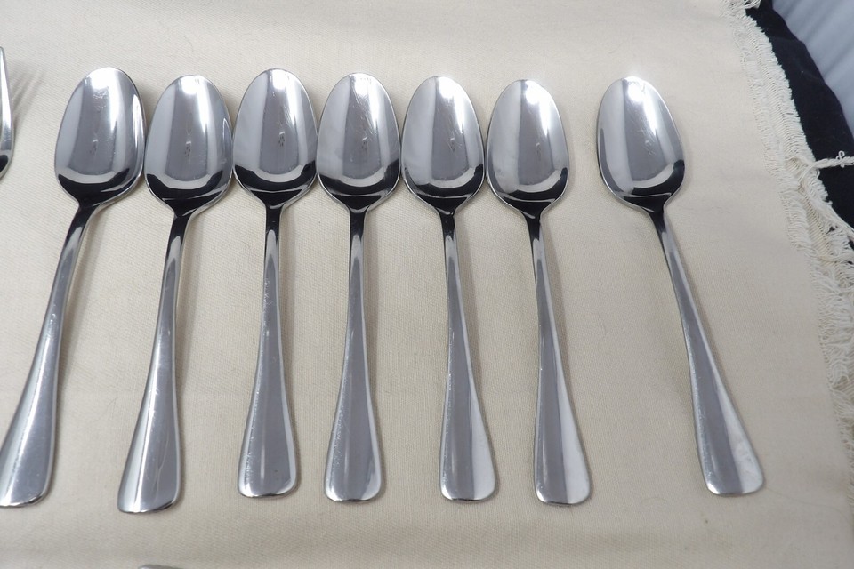 Oneida Aptitude Pattern Stainless Steel 15pc Everyday Flatware Set | eBay