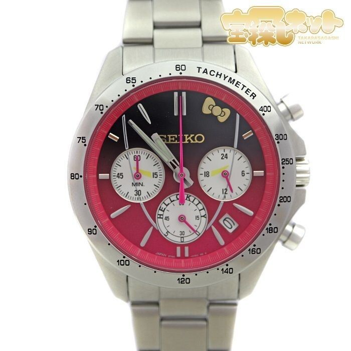 SEIKO Wristwatch Hello Kitty Collaboration Shinkansen… - Gem