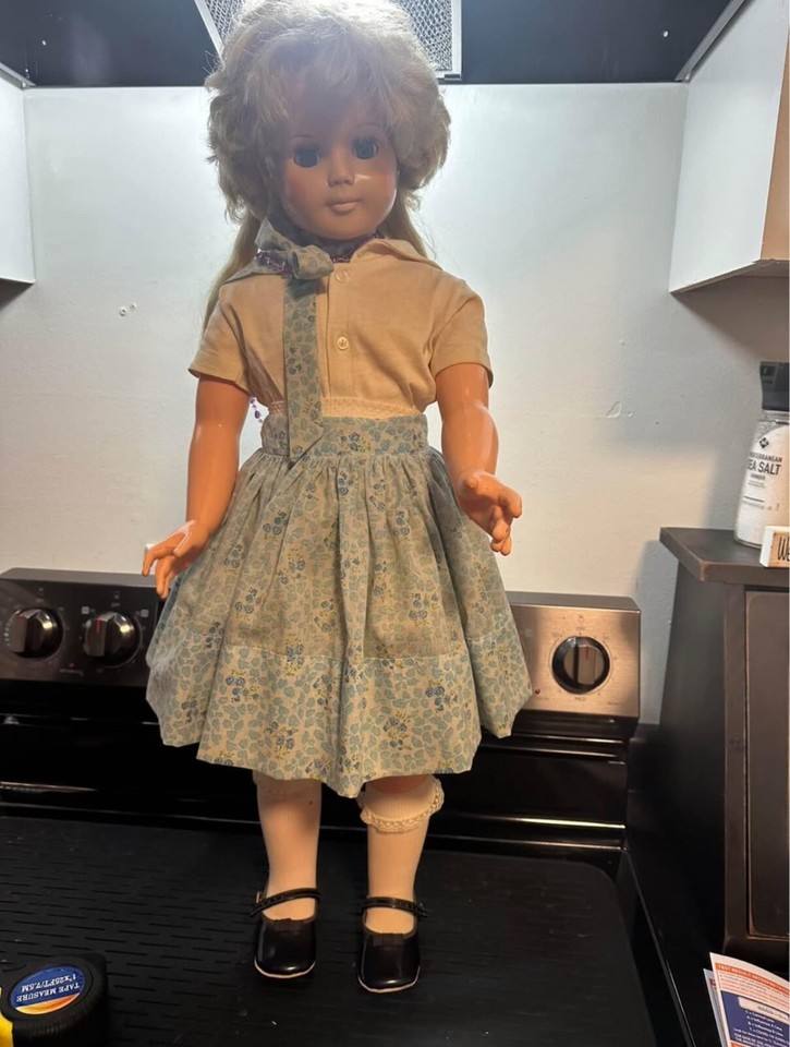 Vintage Eegee Walker Doll 29" Tall | eBay