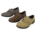 Ladies Wide Fitting Nu buck Or Suede Easy B Shoes: Healey Slight ...