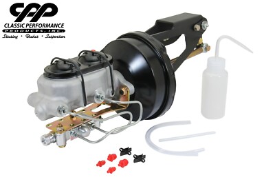 1955-59 Chevy 3100 Truck 8" Frame Power Brake Booster Conversion Kit Disc / Disc | eBay