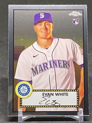 2021 Topps Platinum Anniversary Evan White #87 | eBay