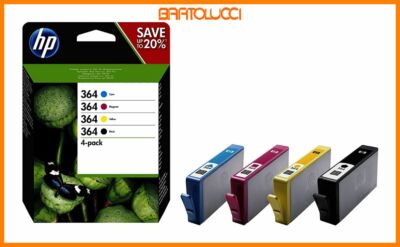 HP N9J73AE CART.INK-JET CIANO/MAG./GIALLO/NERO N.364COMBOPACK ...