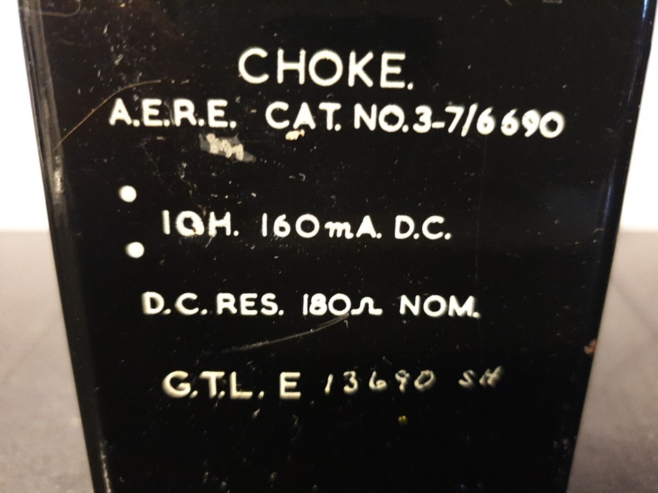 GRESHAM 10H @ 160Ma DC Inductor Choke, Oil Filled, Parmeko, Partridge ...