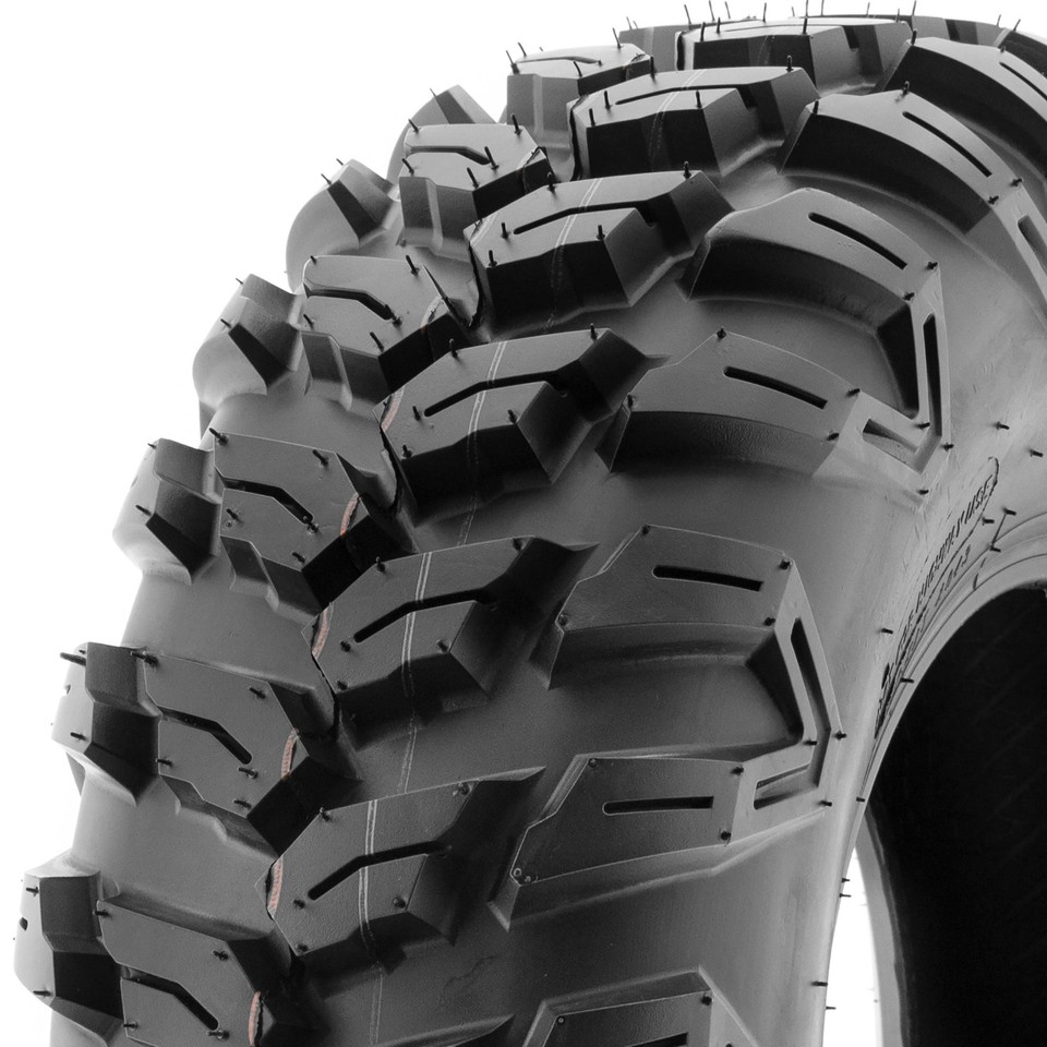 Set of 4, 27x9R12 & 27x11R12 Replacement ATV UTV SxS 6 Ply Tires A043 by SunF | eBay