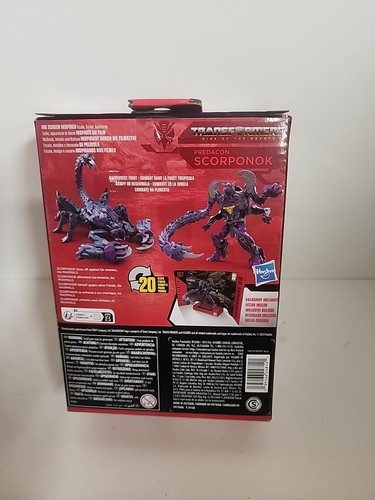 Transformers Studio Series 107 Deluxe Class Predacon Scorponok | eBay