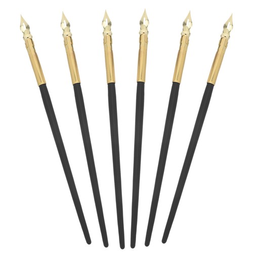 6 Pcs Dip Pen Calligraphy Set for Beginners Writing Tool Artistic | eBay
