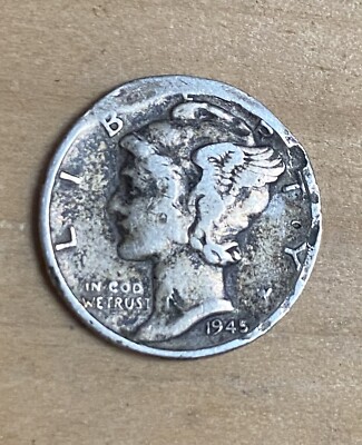 1945 Mercury Dime No mint mark/RARE!!! error Coin | eBay