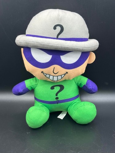 Batman The Riddler DC Comics Gotham City Villain Plush Doll 10” Super ...
