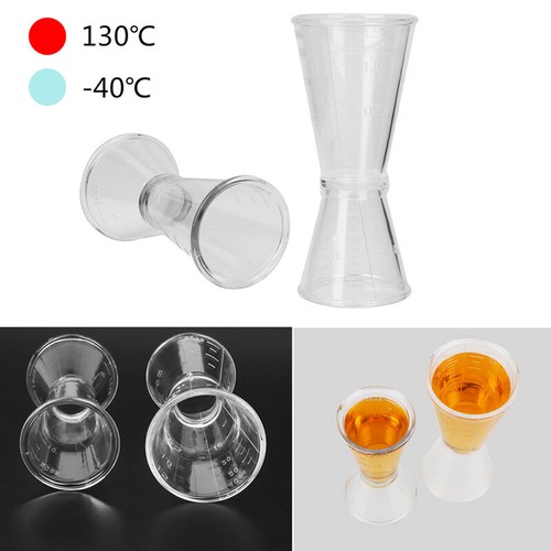 Transparent Drink Measurement tools Cocktail Measure Cup Bar ...