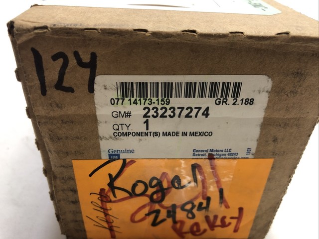Genuine GM 23237274 Ignition Switch Cylinder Kit for sale online | eBay