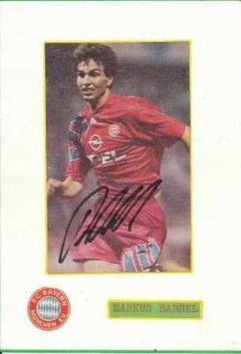 AK 531 Markus Babel FC BAYERN MÜNCHEN | eBay