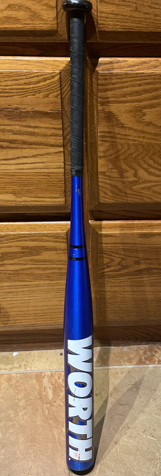 2004 Worth Wicked Softball Bat 34 In 26 Oz SBW20 ISF ASA Certified Blue ...