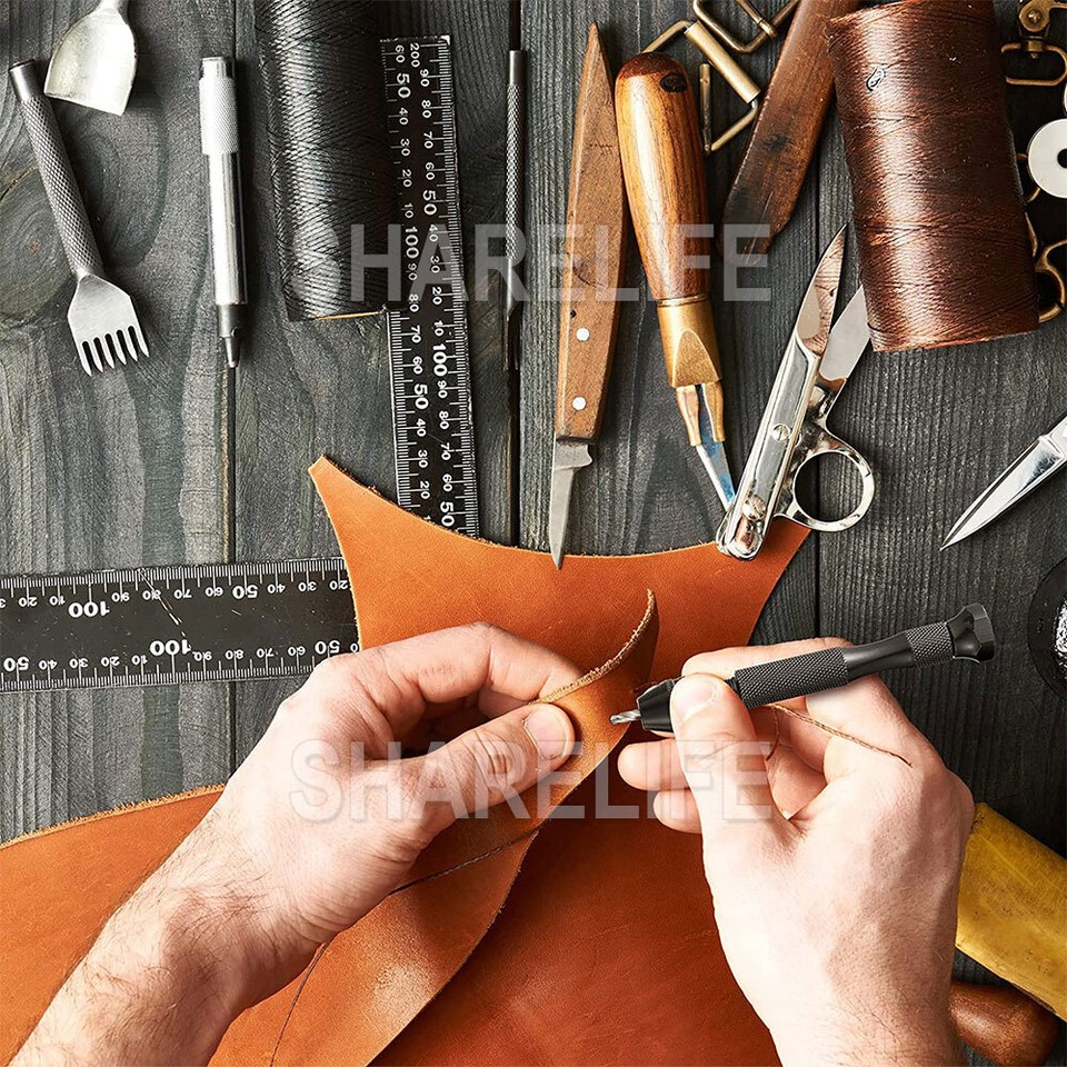 49PCS Mini hand drill Vise Hand Bits Twist Woodworking Set Precision ...