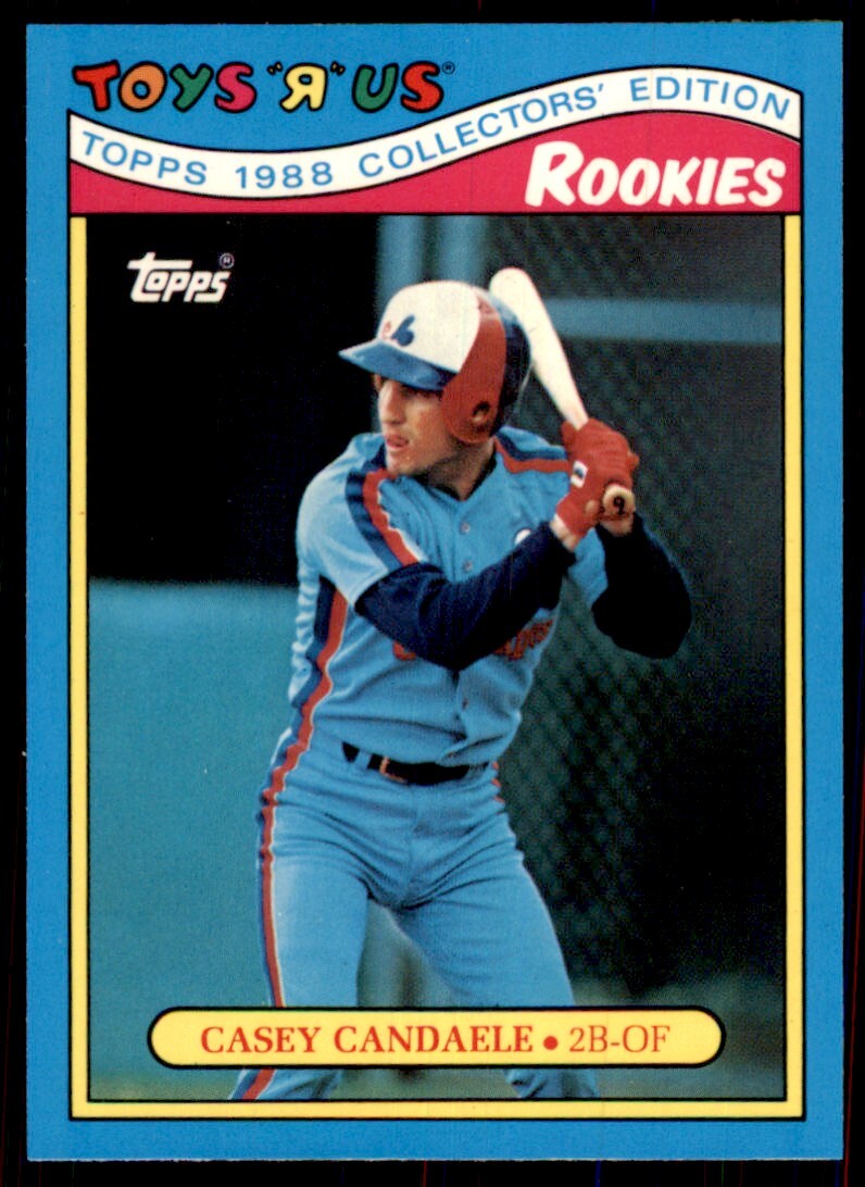 1988 Topps Toys'R'Us Rookies Casey Candaele Baseball Cards #7 | eBay