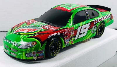 Action - #19 Jeremy Mayfield Mountain Dew AUTOGRAPHED - 1/24 Scale Die ...