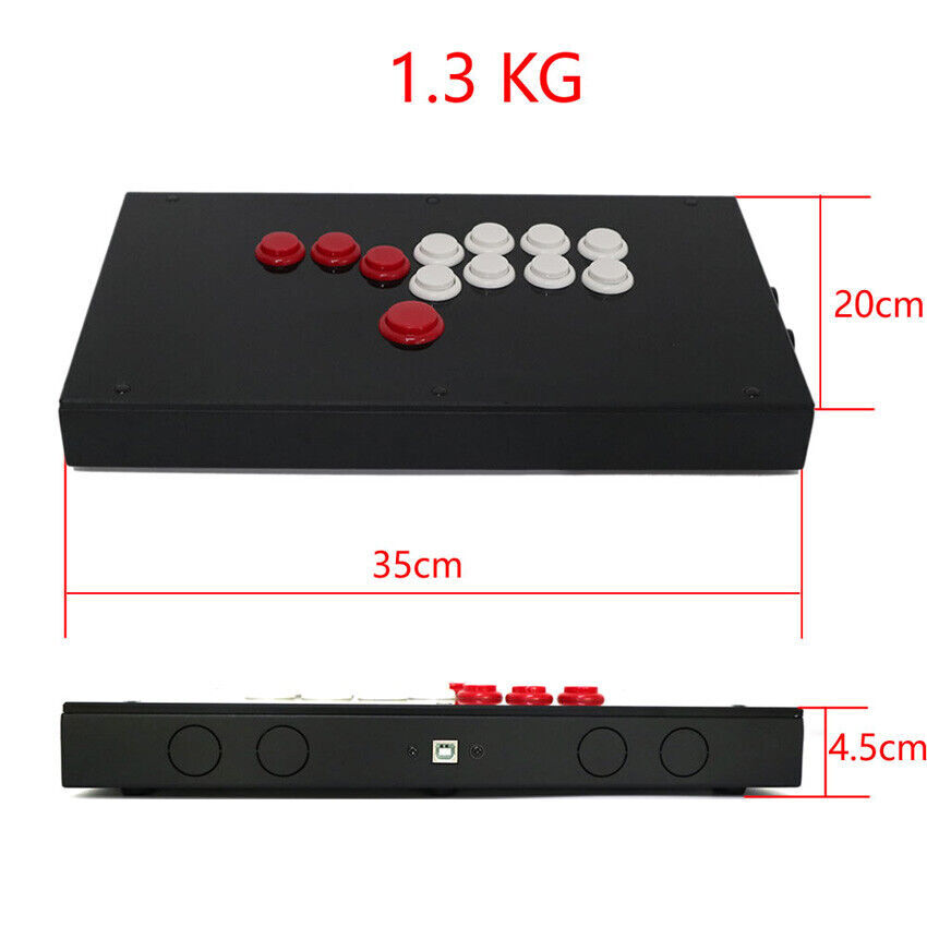 All Buttons Hitbox Arcade Joystick Game Controller For PC Custom ...