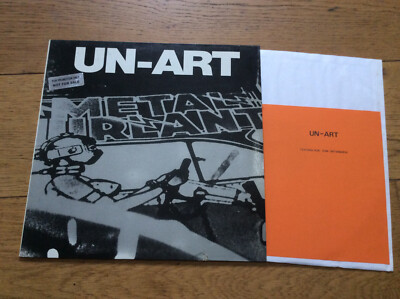 Un-Art - Untitled [Vinyl] 1987 Punk New Wave Goth Rock CLEAR VINYL ...