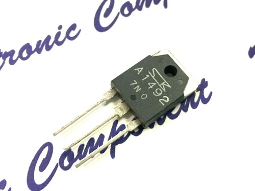 2pcs(1pair) - Sanken (2SA1492 & 2SC3856) 130W 180V 15A TO3P Transistor ...