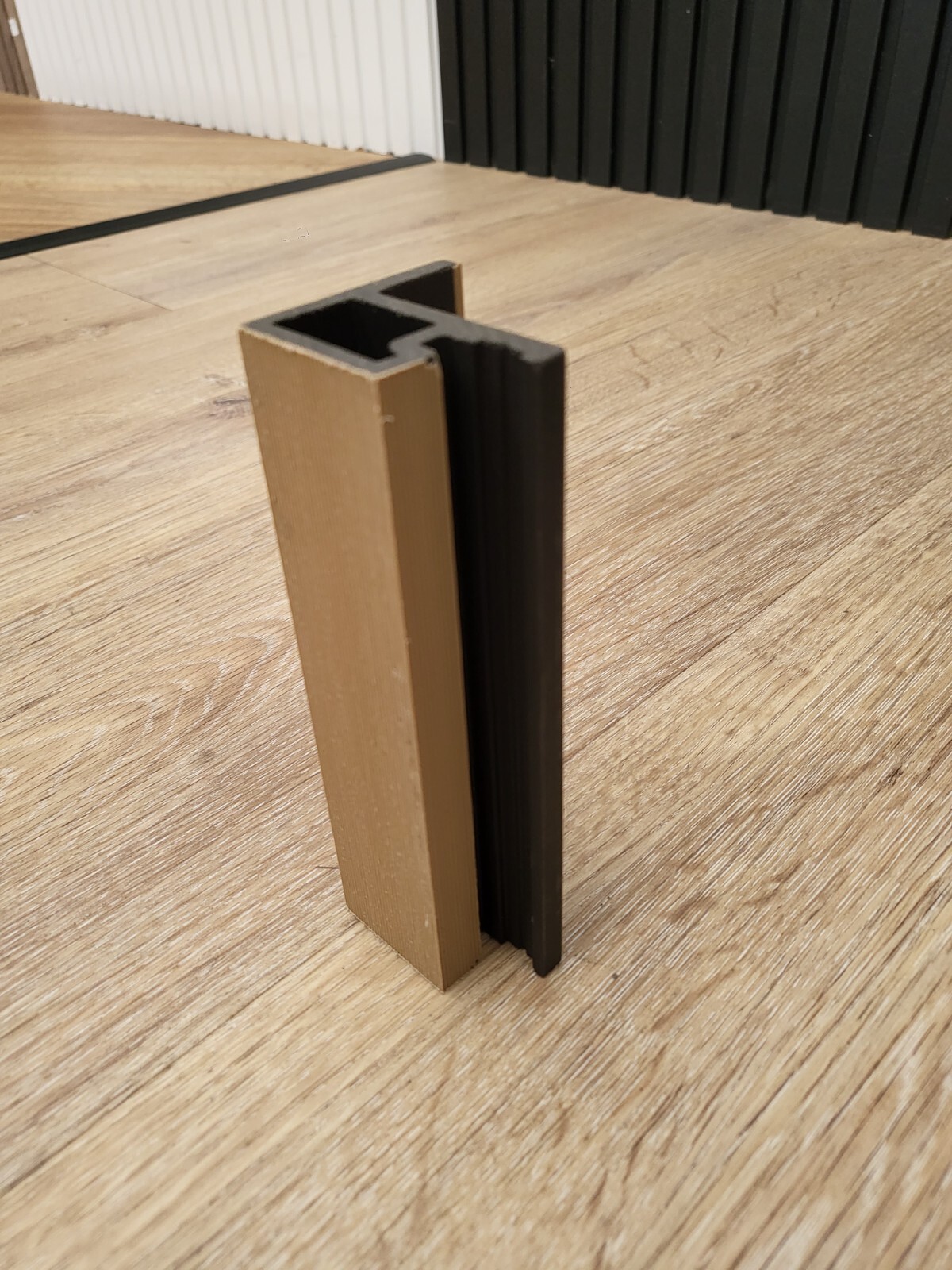 WPC Outdoor Cladding finishing trim corner starter and angle pieces | eBay