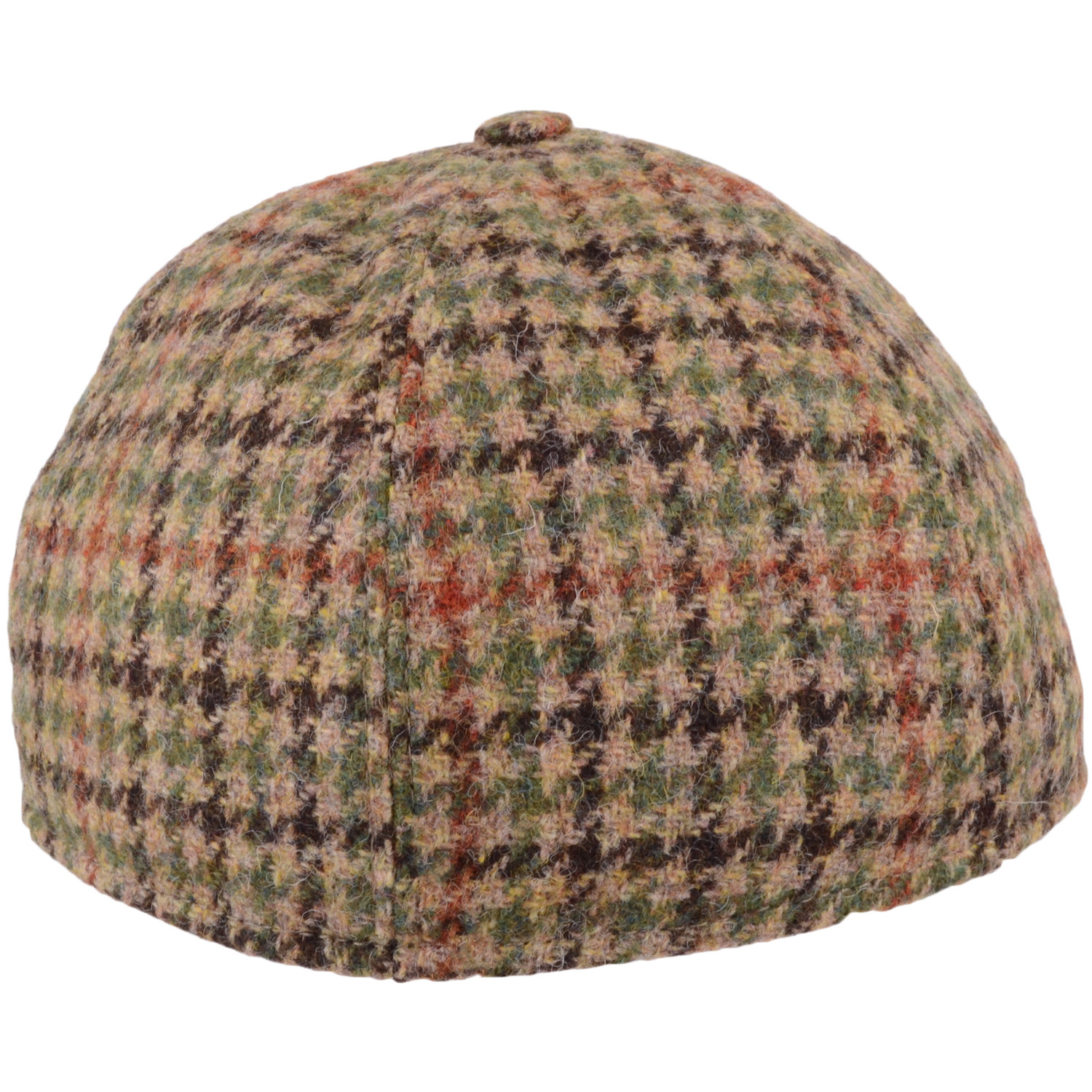 Mens 100% Wool / Tweed Shooting Baseball Cap With Fold Down Ear Flaps ...