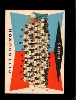 1960 TOPPS #484 PIRATES TEAM CHECKLIST 430-495 VG+ PIRATES *X72892 | eBay