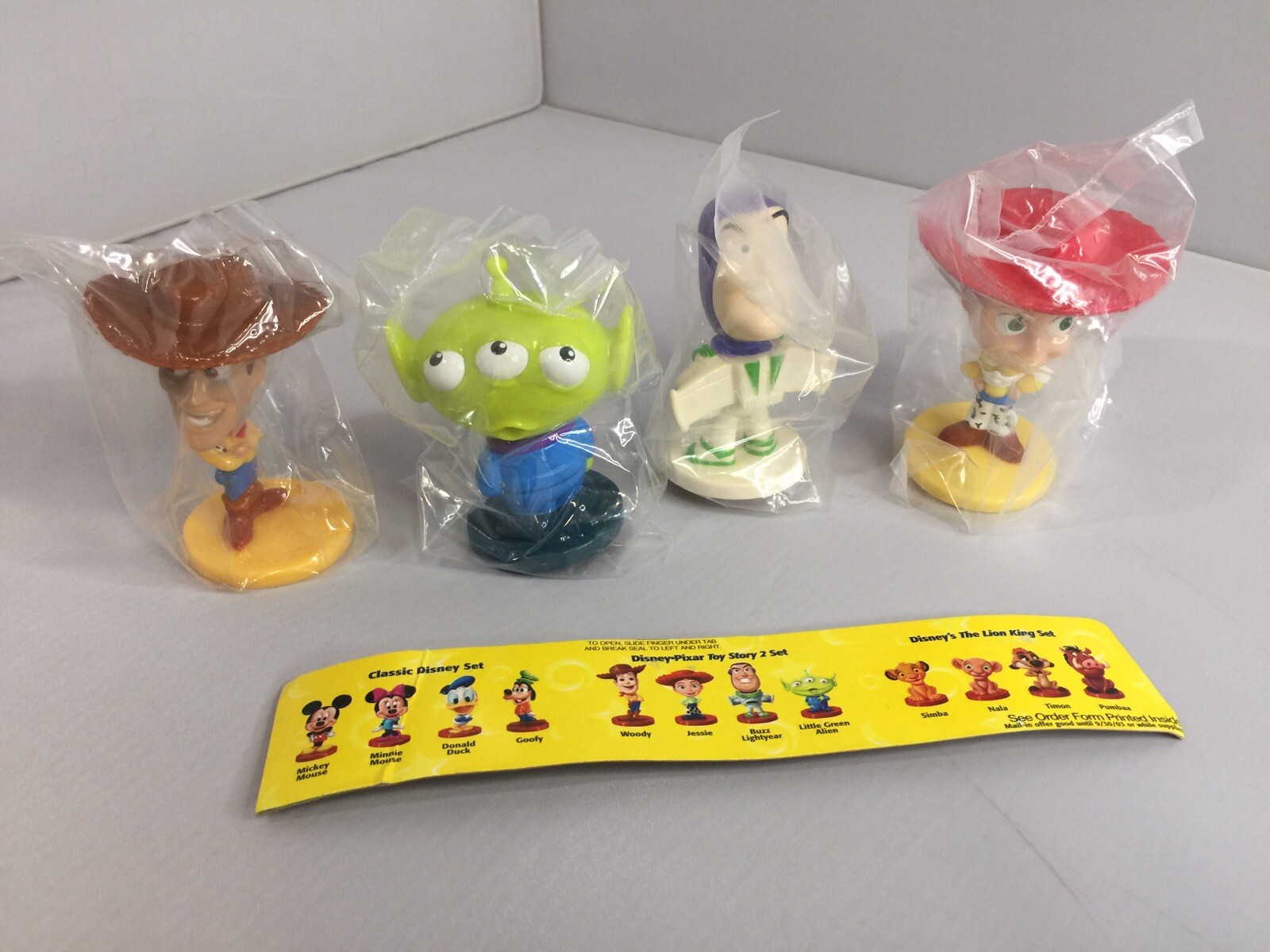Disney Pixar Toy Story 2 Kellogg's 2003 Mini Bobble Heads Complete Set ...