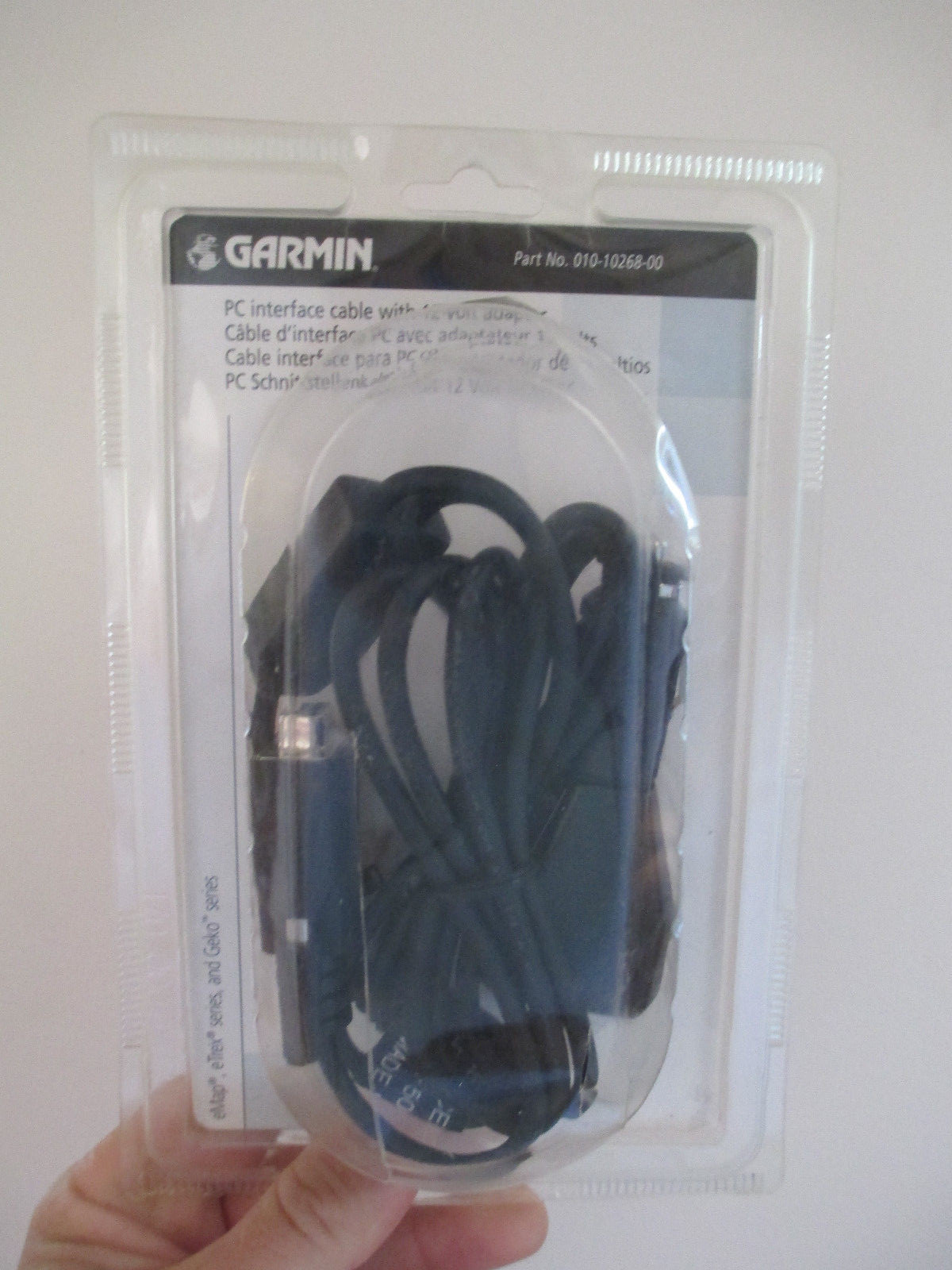GARMIN PC INTERFACE CABLE WITH 12 VOLT ADAPTER 010-10268-00 | eBay