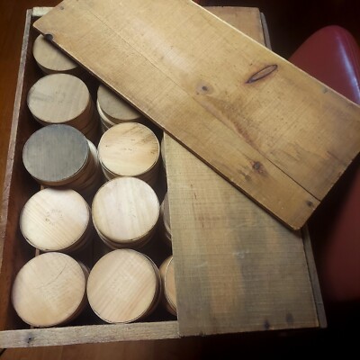 Case 100 Antique 1914 SHAKER-STYLE PANTRY BOXES Peterborough, NH OLD ...