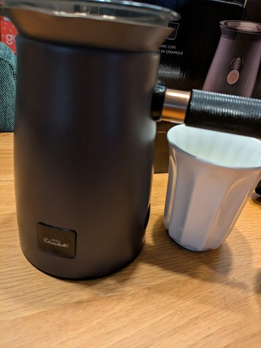 Hotel Chocolat Velvetiser Hot Chocolate Machine Charcoal & 2 cups | eBay UK