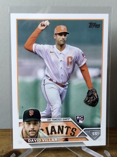 DAVID VILLAR 2023 Topps Series One Baseball ROOKIE CARD #277 San ...