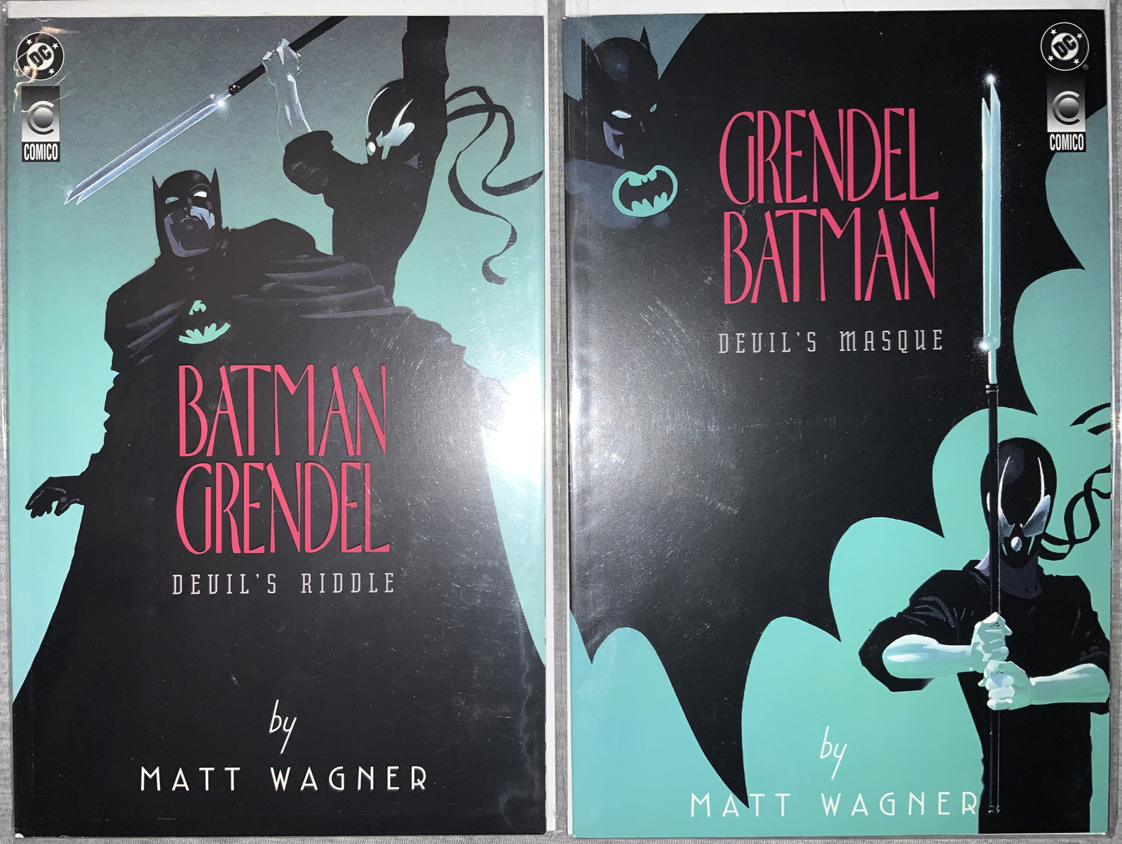 Batman/Grendel & Grendel/Batman Set Of 2 (DC Comics, 1993) COMPLETE | eBay