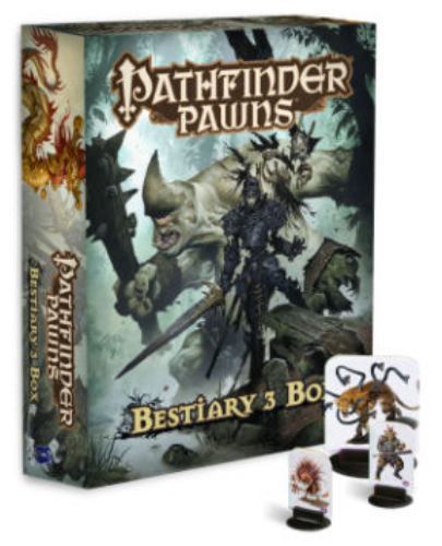 Bestiary 3 Box - Pathfinder Pawns by Paizo Publishing Staff (2014, Game ...