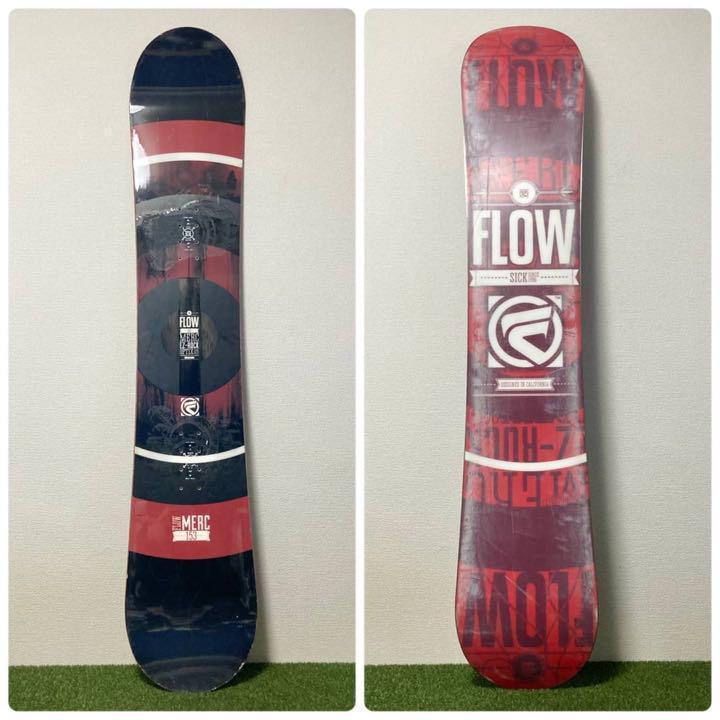 Flow Merc Double Camber Snowboard Set Recommended For Beginners And ...