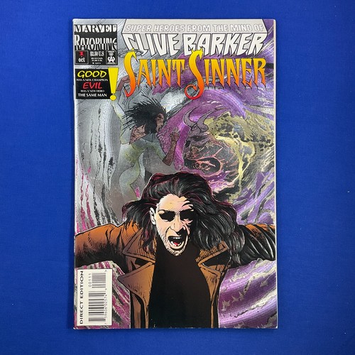Clive Barker Saint Sinner #1 Marvel Comics Razorline 1993 Horror Comic ...