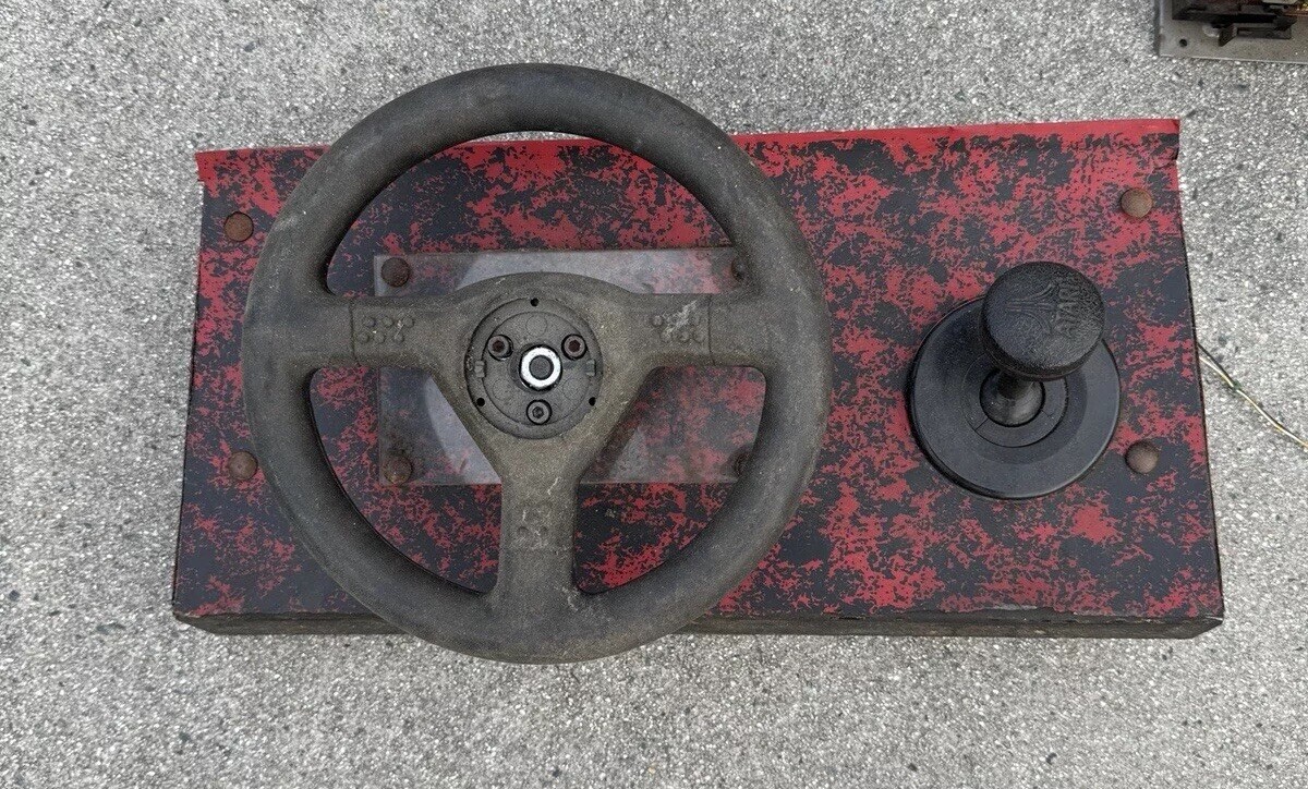 Atari Pole Position Arcade Game Control Panel - Used - For Parts and ...