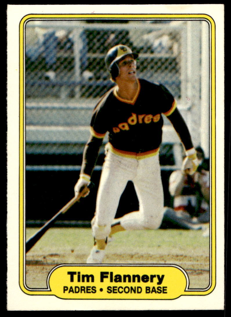 1982 Fleer 572 Tim Flannery San Diego Padres Baseball Card | eBay