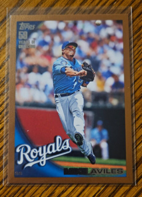 Mike Aviles -20010 Topps Copper #/399 No.651 - Kansas City Royals | eBay