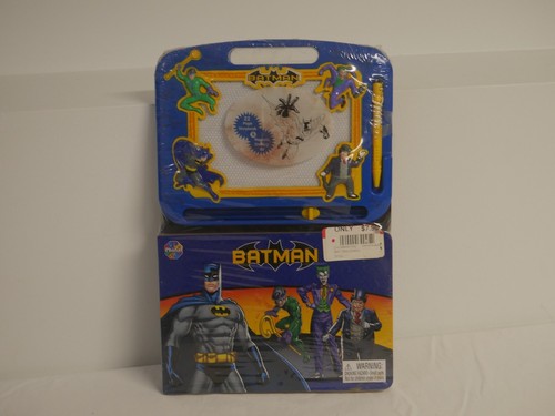 Batman Magnetic Drawing Board Kit And Educational Comic Book For Kids ...