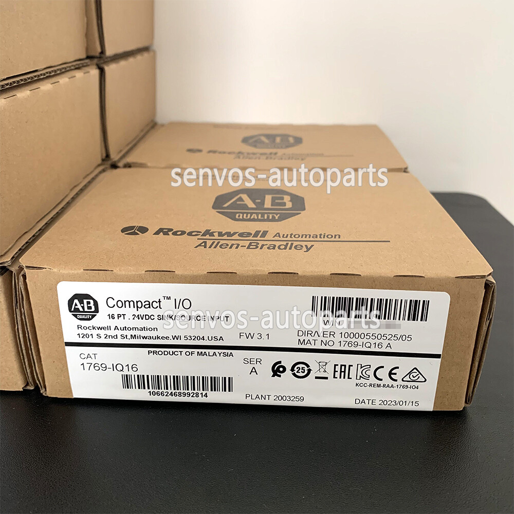 Allen Bradley 1769-IQ16 New Sealed CompactLogix 16 Pt 24VDC D/I Module ...