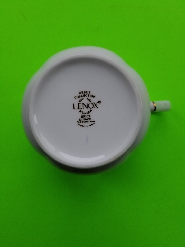 LENOX ERICA Debut Collection Creamer cup 3.75" tall | eBay