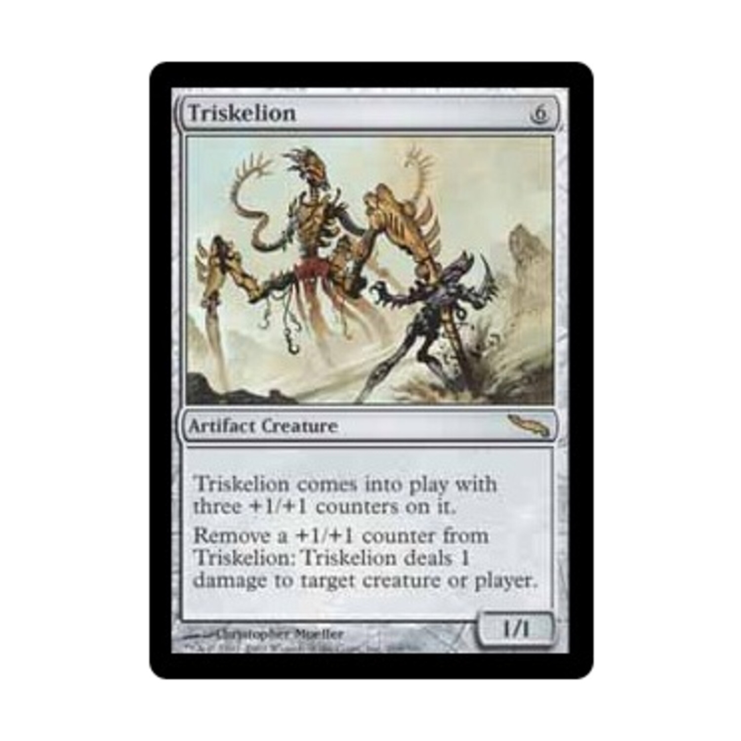 WOTC MtG Mirrodin Triskelion (R) (Foil) NM | eBay