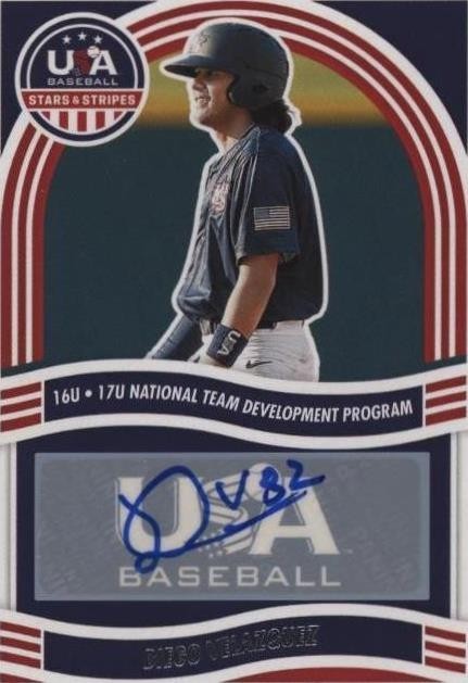 2024 Panini Stars and Stripes - 16u/17u National Team Signatures Diego ...