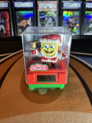 2012 Solar SpongeBob SquarePants Happy Holidays Christmas Bell Ringer ...